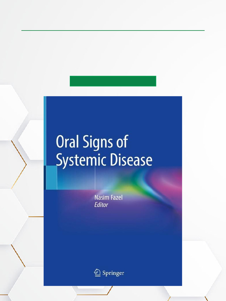 Oral Signs of Systemic Disease Updated Edition Download | PDF | Dental ...