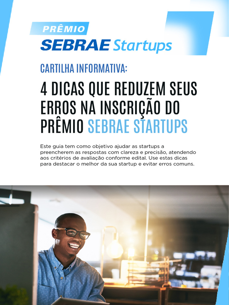 Cartilha Sebrae Startups-V2 | PDF | Empresa Startup | Microempresas e Empreendedores