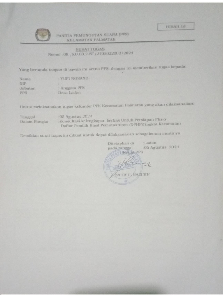 SPPD Agustus 2024 | PDF