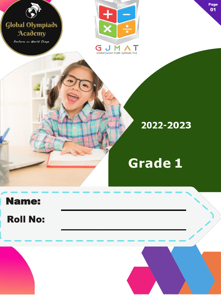 Grade 1 GJMAT 2023 | PDF