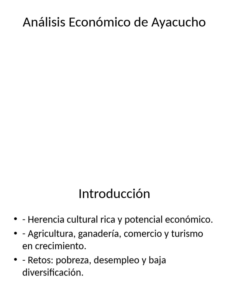 Ayacucho Exposicion Final (1) | PDF