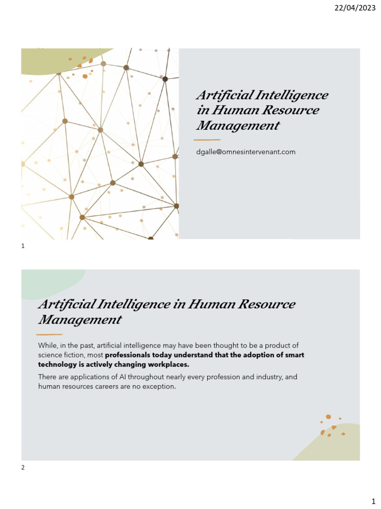 Artificial Intelligence Hr Pdf Artificial Intelligence