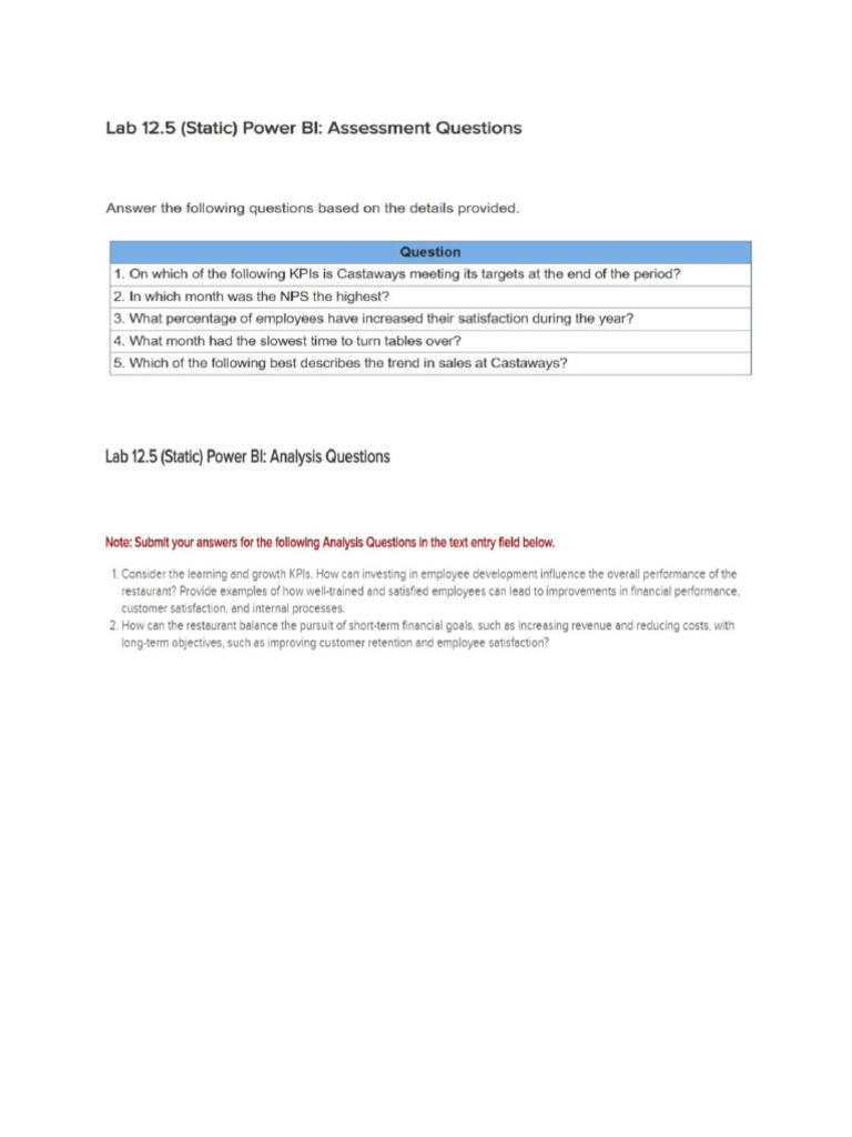 Bonus Assignment (1) - BSC - PowerBI | PDF