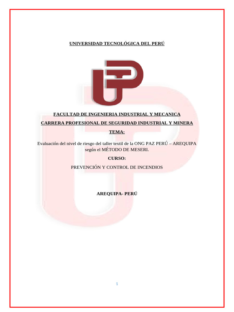 Meseri - Ejercicio Aplicativo | PDF | Combustión | Incendios