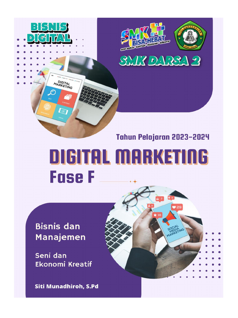 Modul Digital Marketing SMK Darsa 2 | PDF
