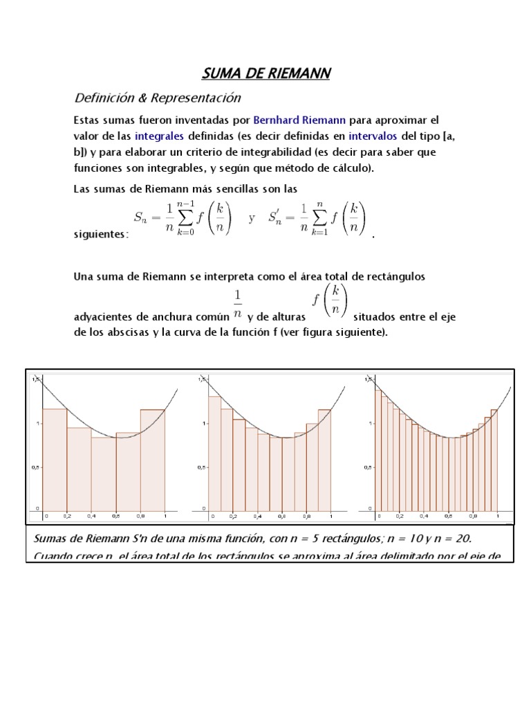 Suma de Riemann (Calculo) | Integral | Esfera