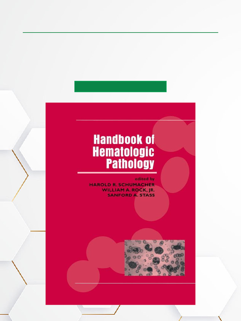 Hematologic Pathology Handbook Download | PDF | Staining | Medical ...