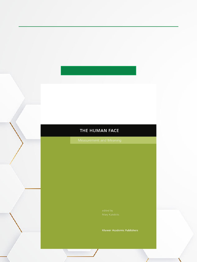 The Human Face Measurement and Meaning - 1st Edition PDF DOCX DOWNLOAD ...