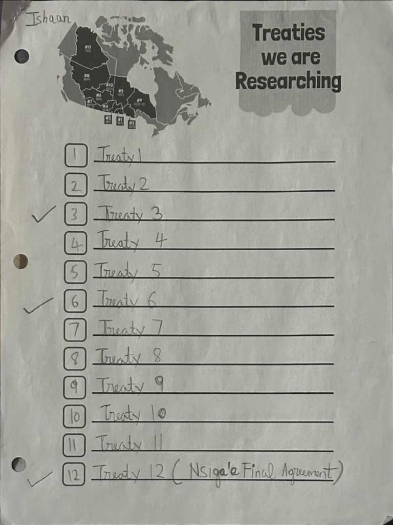 Exploring Treaties in Canada Jigsaw | PDF