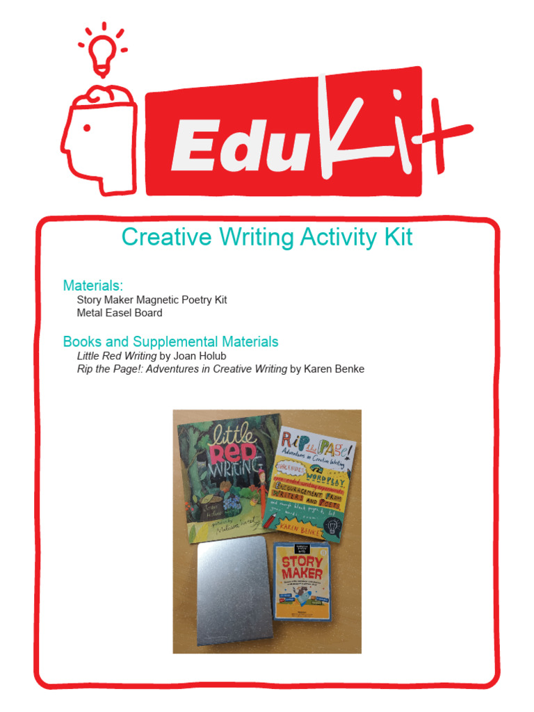 Creative Writing EduKit Final | PDF