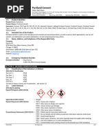 Cement Safety Data Sheet 2025 | PDF | Cement | Personal Protective ...