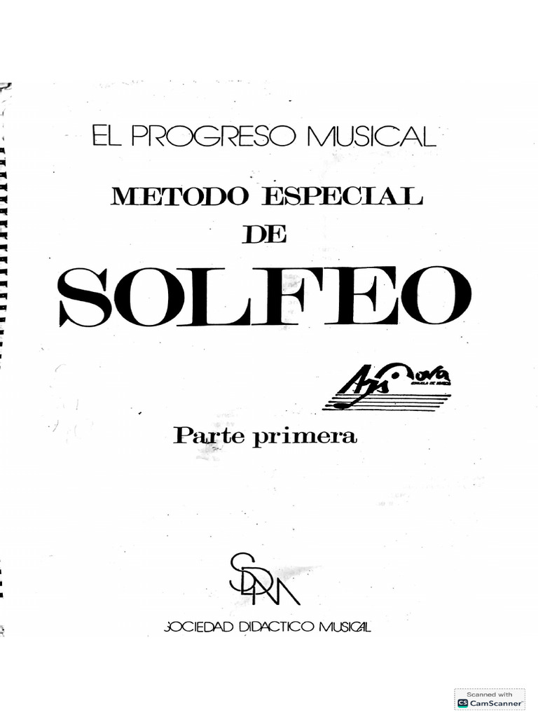 SOLFEO Primera Parte | PDF