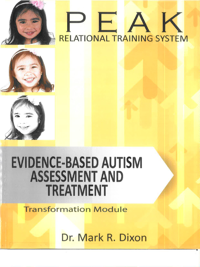 Mark R. Dixon - PEAK Relational Training System - Transformation Module ...