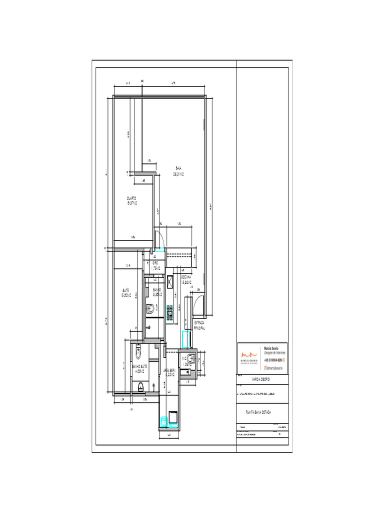 Planta Baixa Apartamento Cotada | PDF