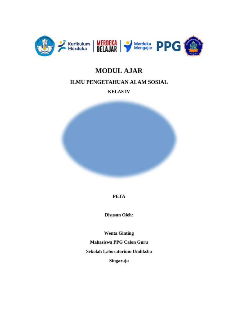 Modul Ajar Peta Kelas 4 IPAS | PDF