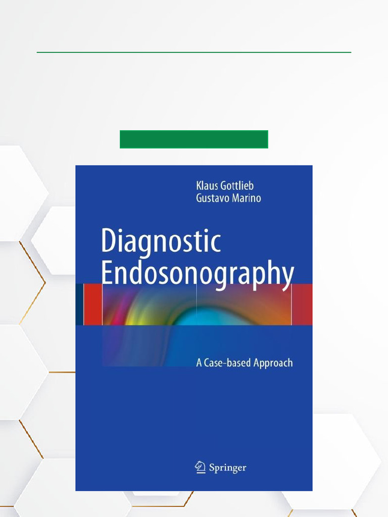 Diagnostic Endosonography A Case Based Approach PDF | PDF | Rectum ...