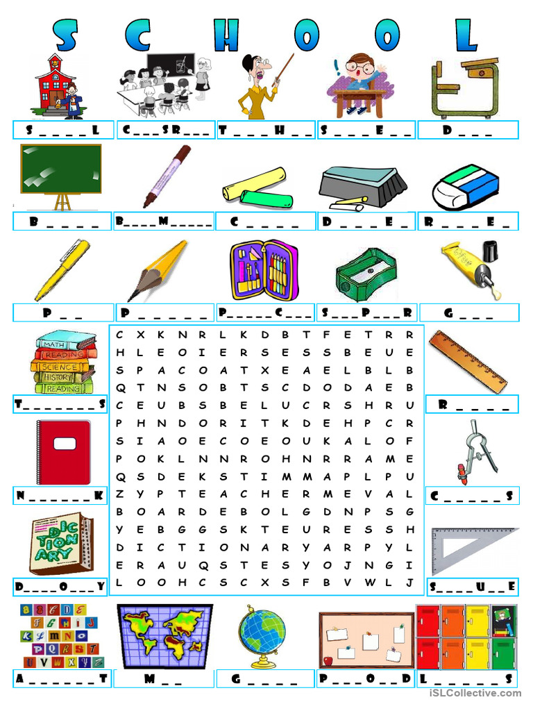 Schoolthings - Wordsearch.pdf | PDF