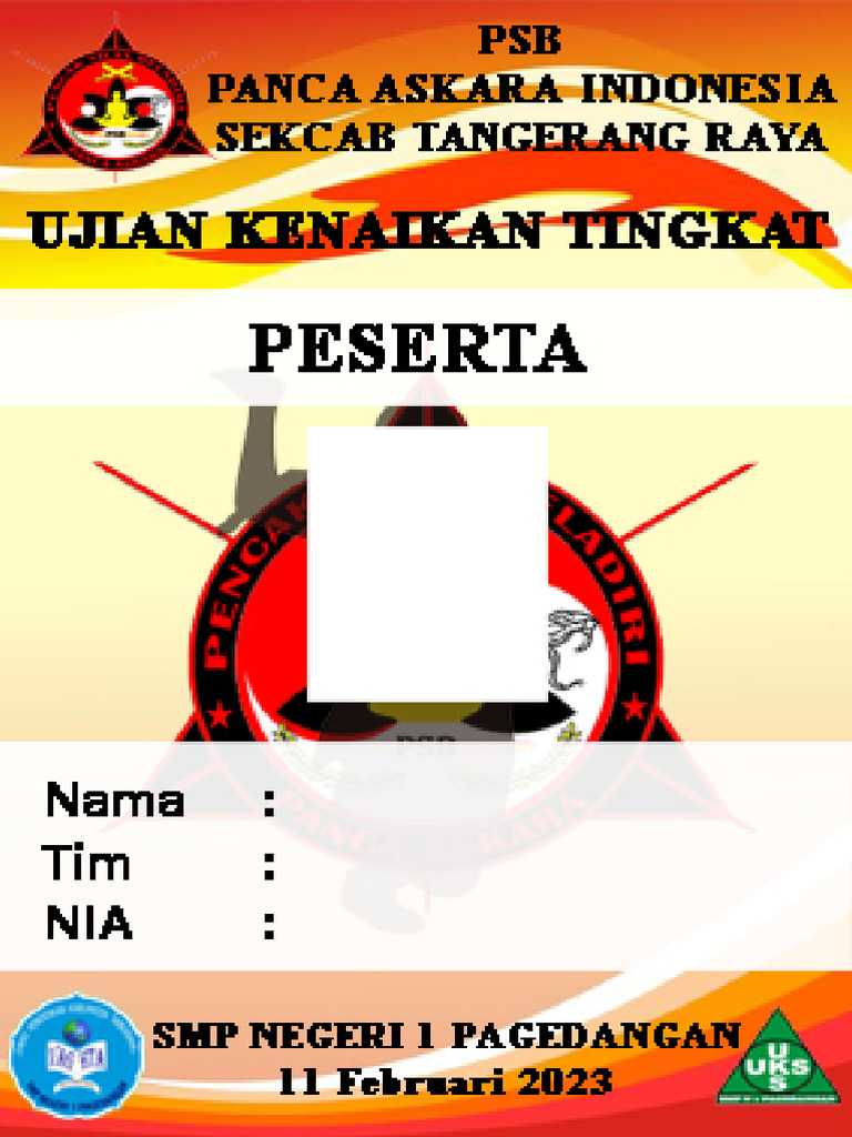 Id Card Peserta | PDF