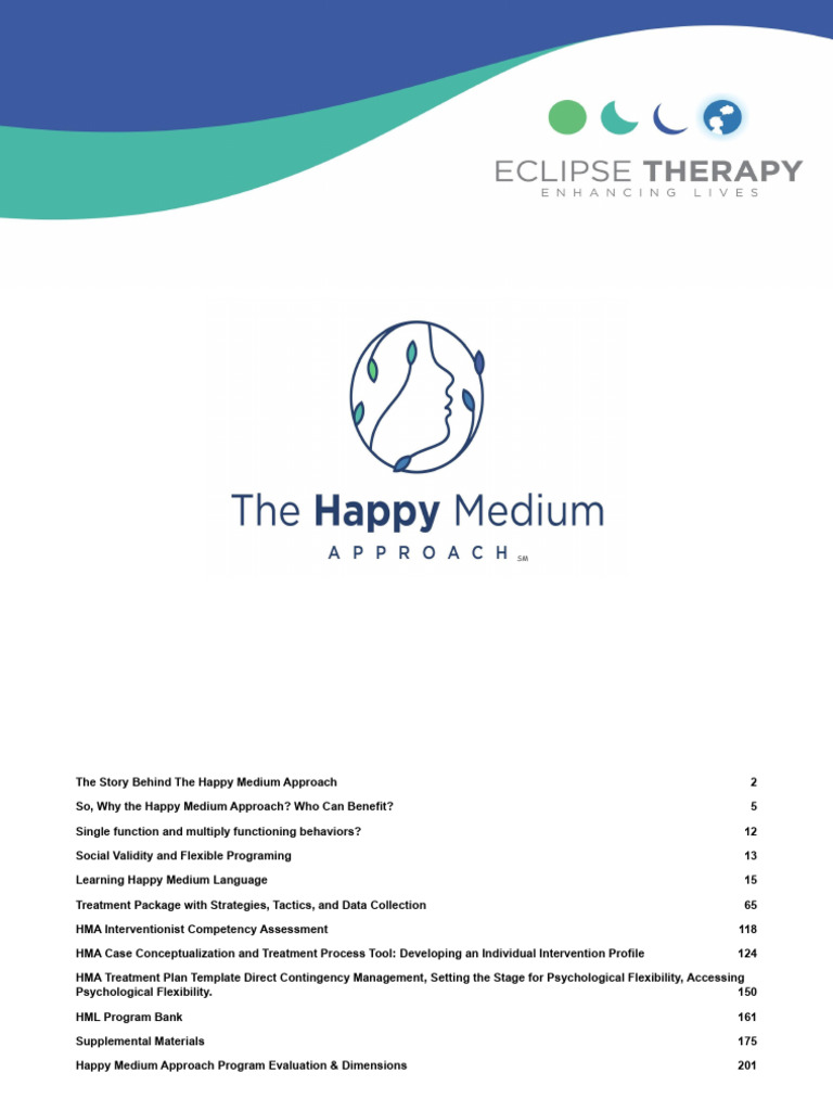 Happy Medium Approach for Behavioral Flexibility | PDF | Reinforcement ...
