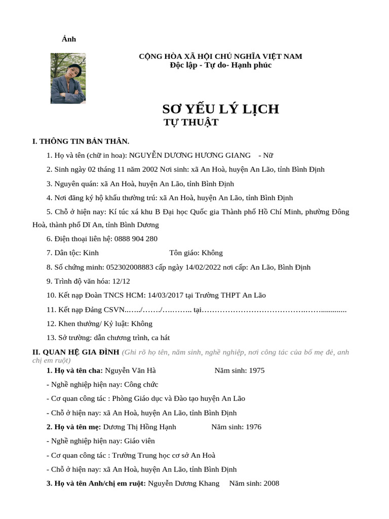 So Yeu Ly Lich | PDF