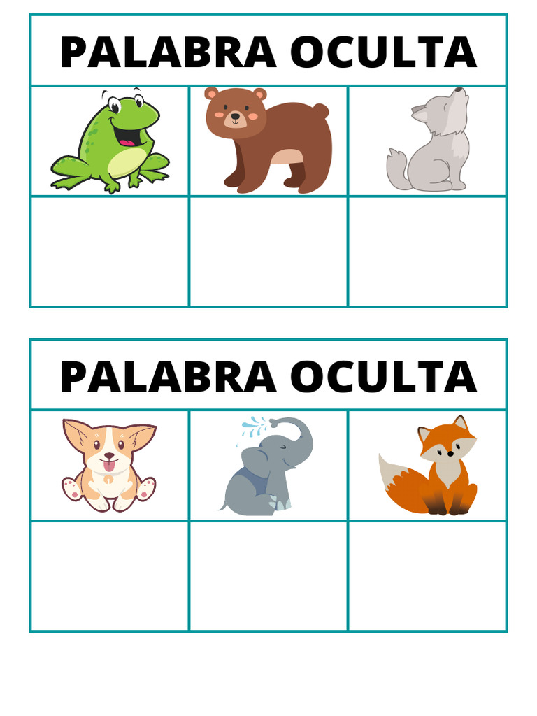 Palabra Oculta | PDF