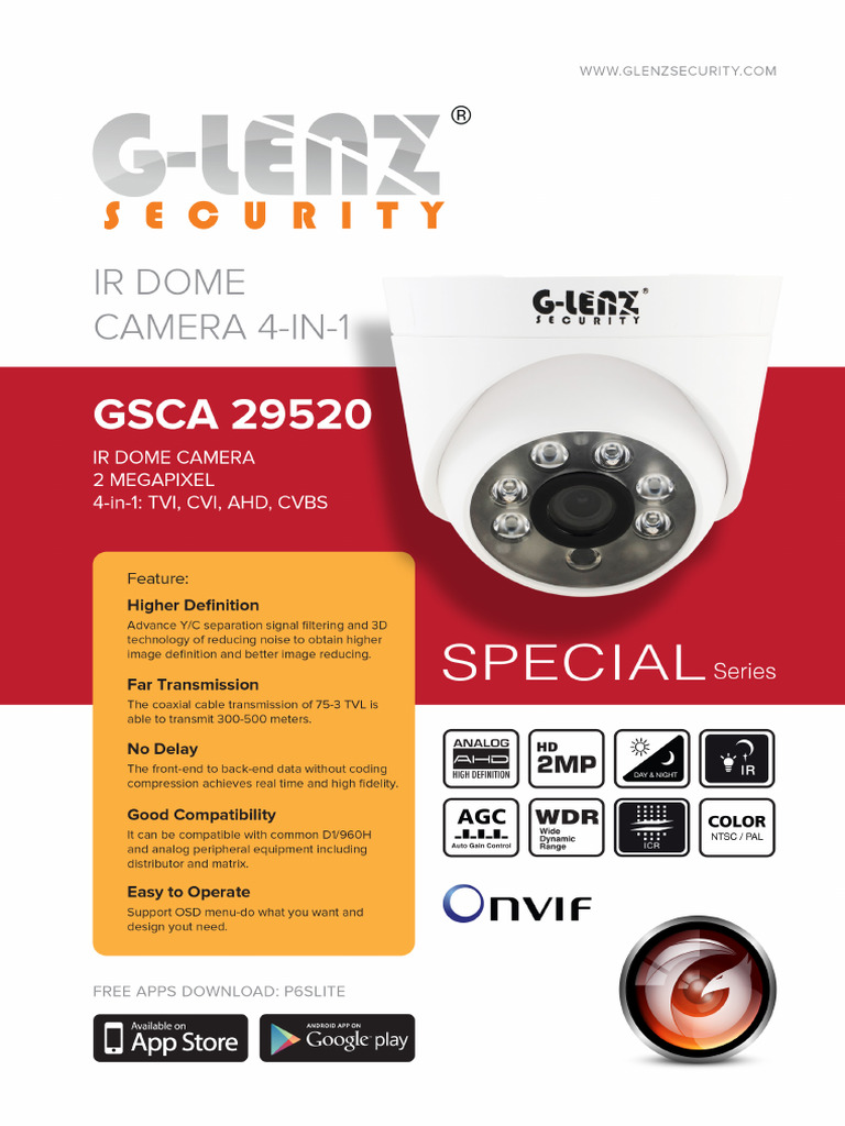 Glenz - Camera GSCA-29520-2MP | PDF