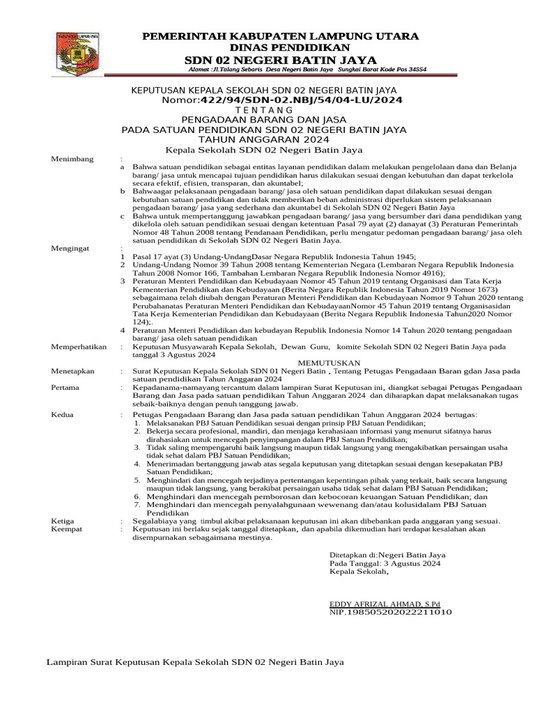 SK PBJ SDN 02 NBJ | PDF