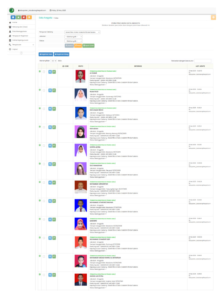 Screencapture Administrasi Fespati Dashboard 2025 05 23 14 - 33 - 21 | PDF
