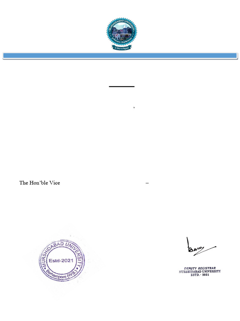 NOTICE-Suspension of All Classes of PG & UG of Erstwhile Krishnath College Campus of Murshidabad ...