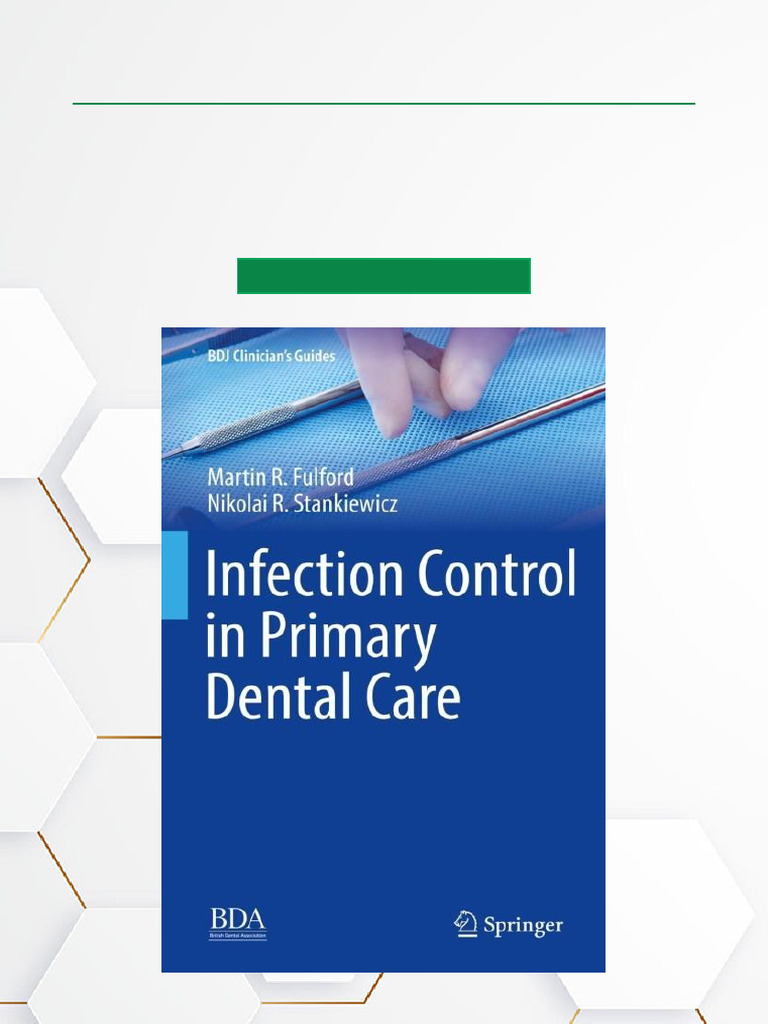 Infection Control in Primary Dental Care Readable PDF Download | PDF