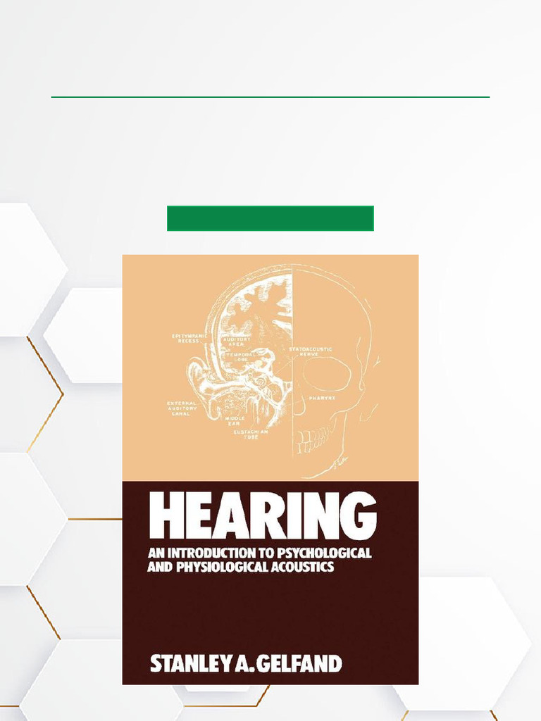 Hearing Science Overview for Students | PDF | Ear | Auditory System