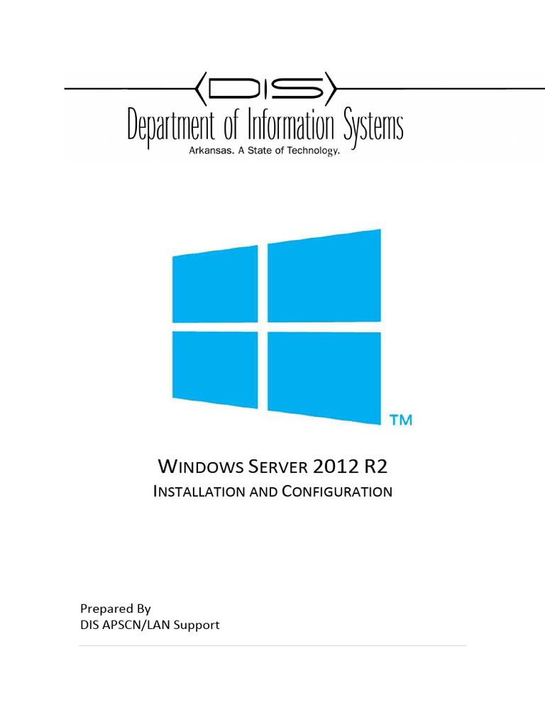 Windows Server 2012 R2 Installation and Configuration | PDF | Domain ...