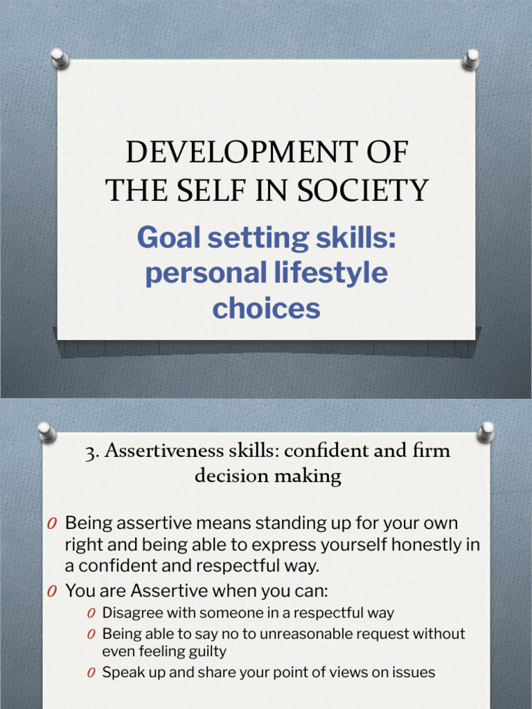 1.3 Development of The Self in Society | PDF