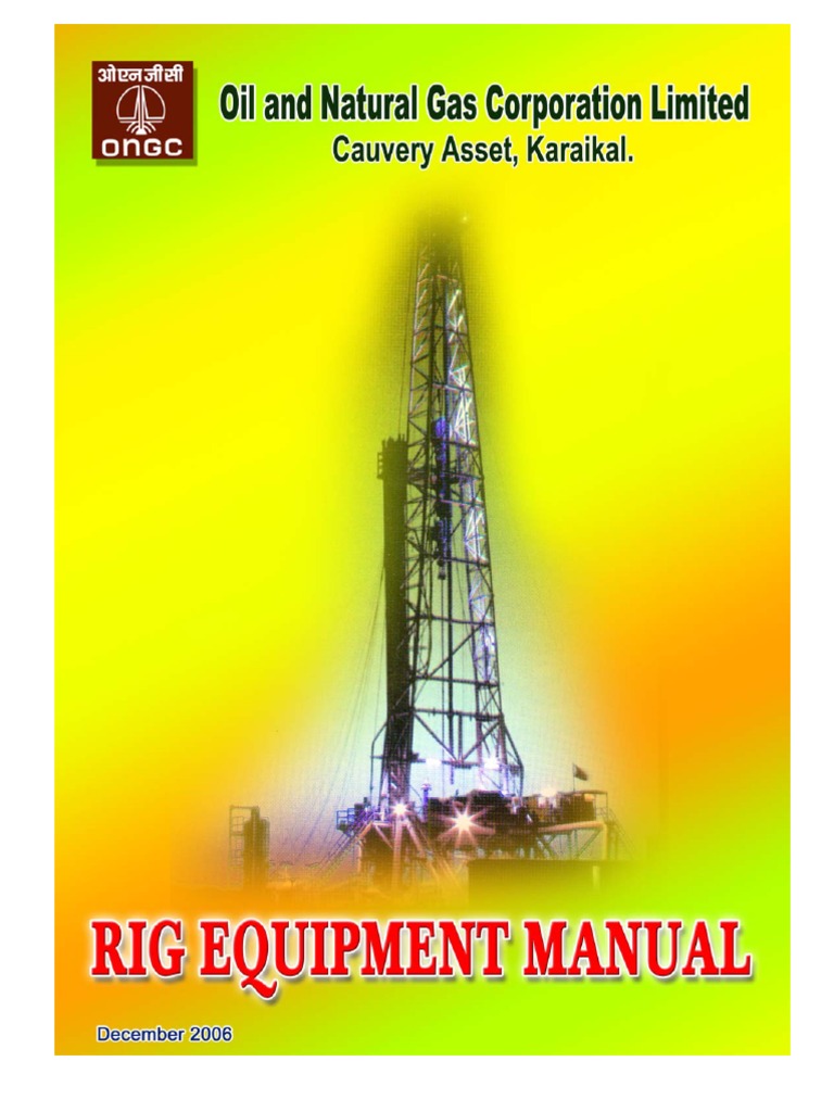 Ongc Rig Equipment Manual | PDF | Internal Combustion Engine | Turbocharger