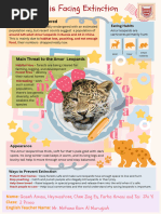 Subject Enrichment Activity Social Science: Endangered Species | PDF ...
