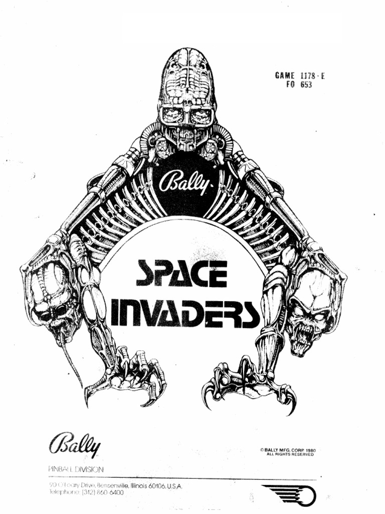 Space Invaders Manual | PDF