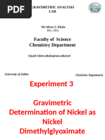 Ni DMG Solution Preparation | PDF | Filtration | Ammonia