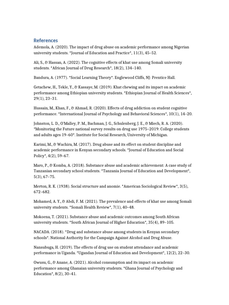 Chapter 2 Literature Review With References | PDF