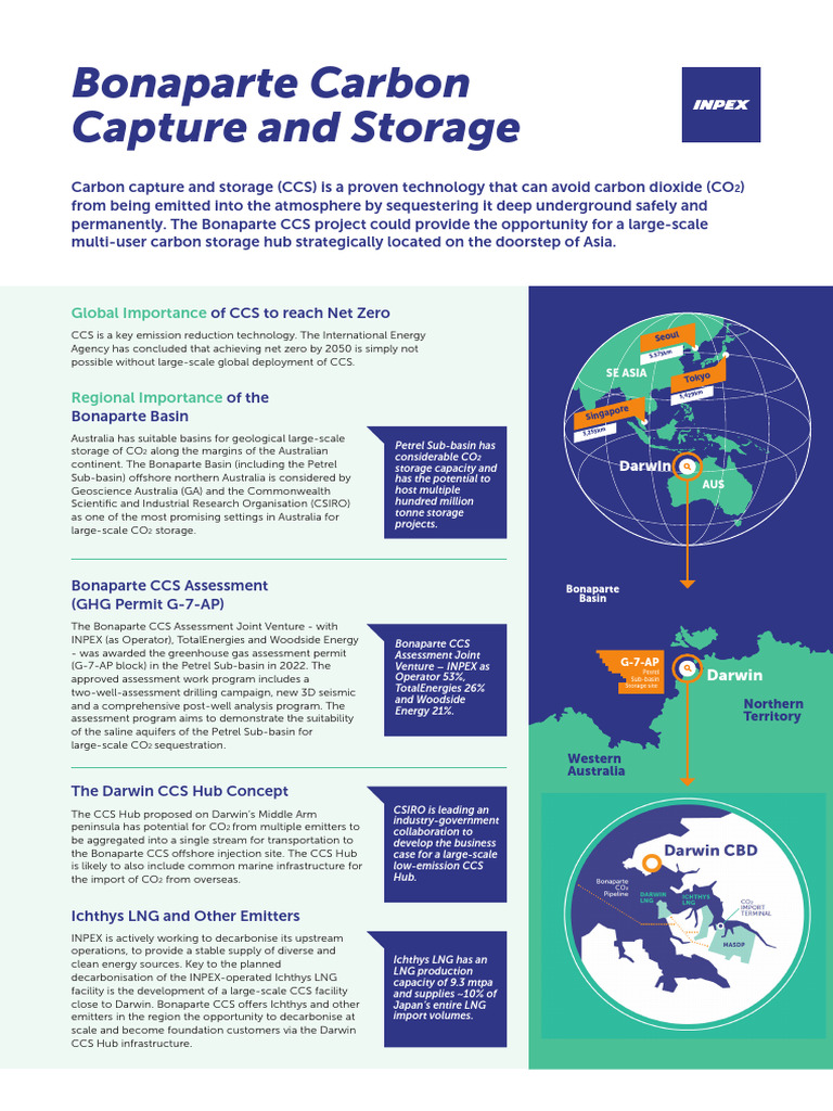 Bonaparte CCS Project Overview | PDF | Carbon Capture And Storage ...