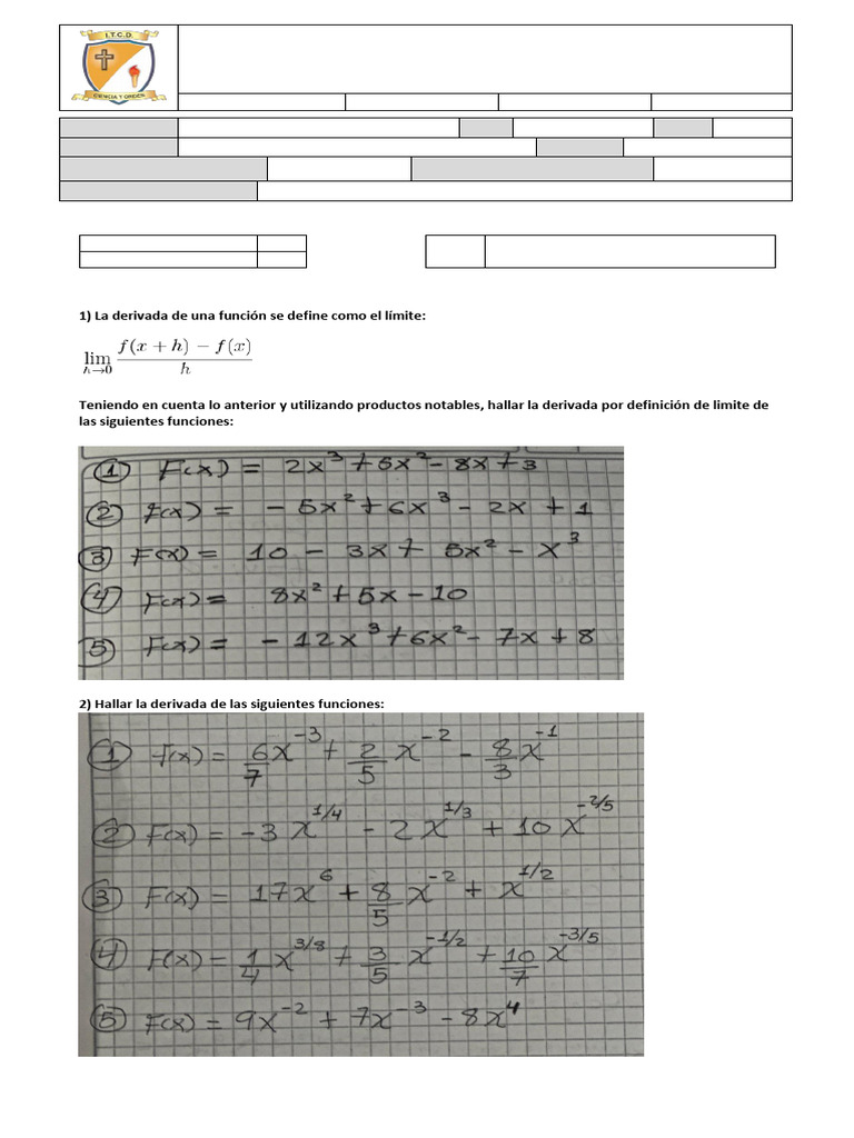 Plan de Apoyo 11 Matemáticas - Tercer Periodo | PDF | Matemáticas ...