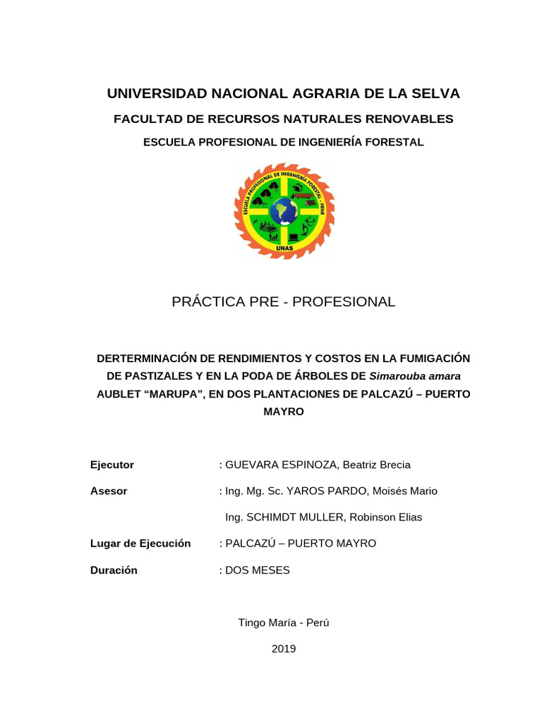 Práctica PP Beatríz 1 | PDF | Herramientas | Pesticida