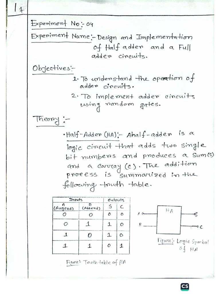 DLD Lab Report - 04 | PDF