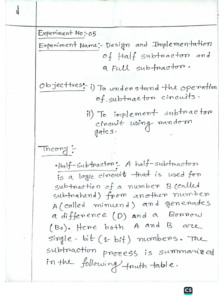 DLD Lab Report -05 | PDF