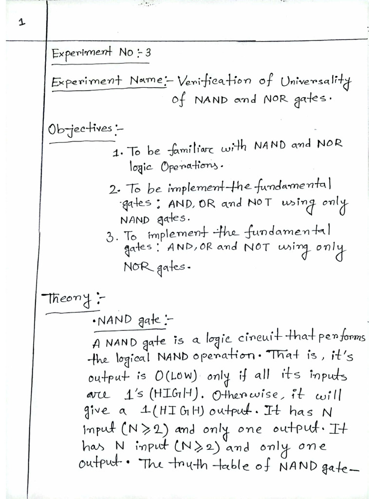 DLD Lab Report - 03 | PDF
