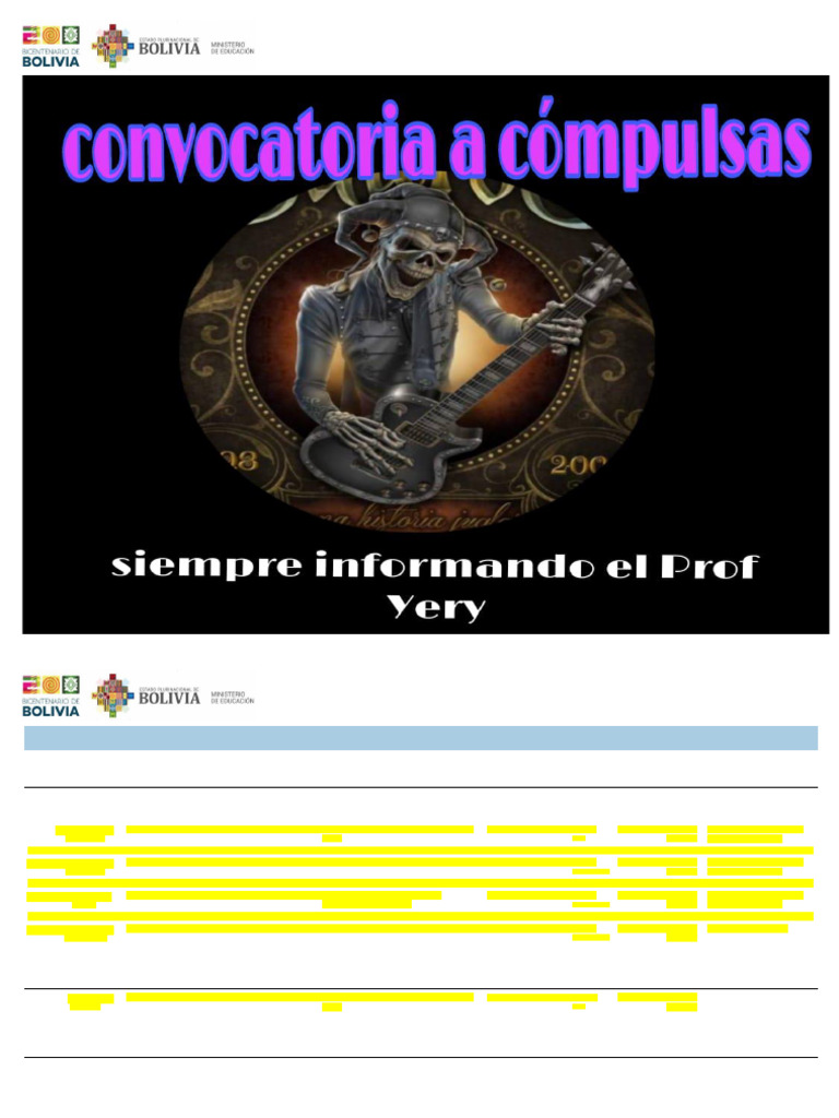 Compulsas 23,24,25 de Mayo | PDF