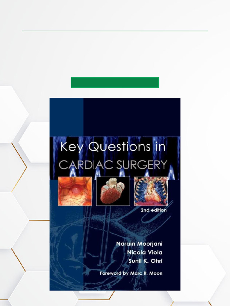 Key Questions in Cardiac Surgery PDF | PDF