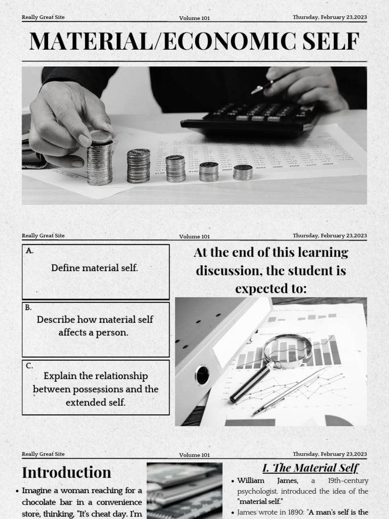 Black and White Classic Vintage Minimalist Newspaper Finance Report ...