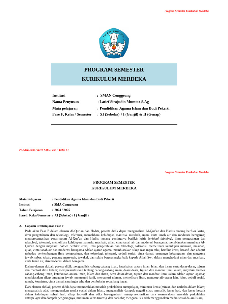 Prosem Sma | PDF