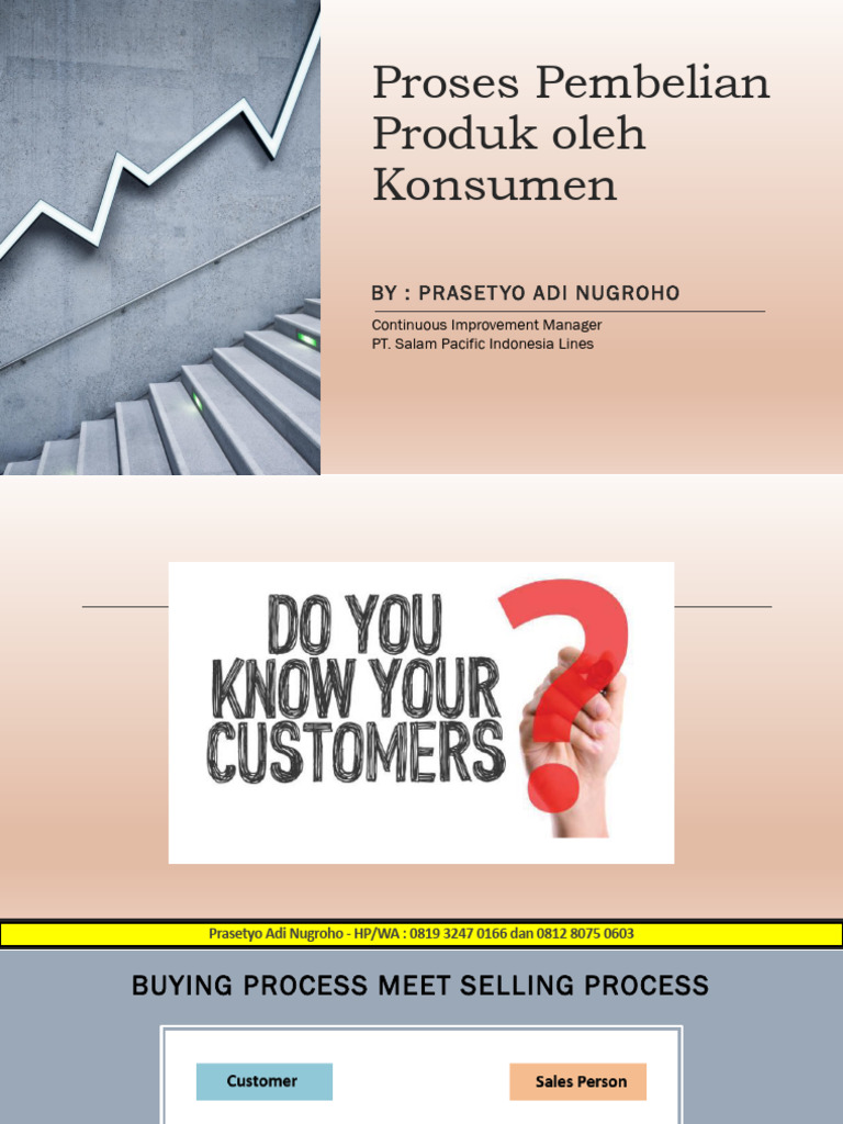 Proses Pembelian Produk Oleh Customer | PDF