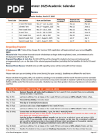 ASU Academic Calendar 2025-2026 | PDF | Academic Term | Tuition Payments
